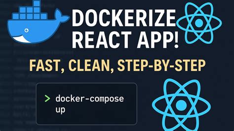 🚀 Dockerize Your React App In Minutes Step By Step Tutorial For Beginner Youtube