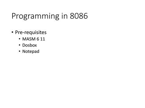 Cse2006 Microprocessor And Interfacing Labpptx