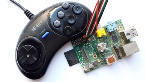 Геймпад от Sega Mega Drive и Raspberry Pi Часть 1 (подготовительная и ...