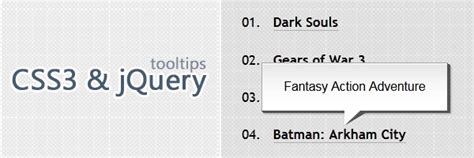 Easy Css3 And Jquery Tooltips Catalin Red