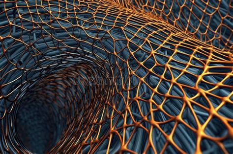 Detailed View Of Carbon Nanotubes Stock Illustration Illustration Of