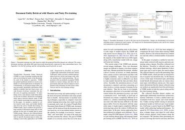 DocumentNet Bridging The Data Gap In Document Pre Training Papers