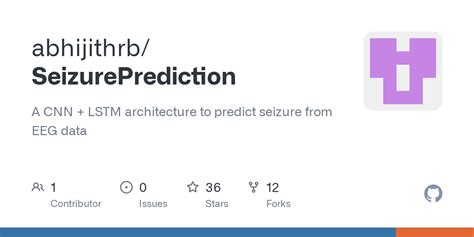 GitHub Abhijithrb SeizurePrediction A CNN LSTM Architecture To
