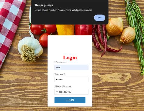 validate phone number using numverify with javascript