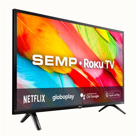 Smart Tv Semp 32 Polegadas Led L32r6500 Roku Os Moveis Linhares