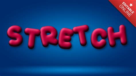 Stretch Text Effect Generator TextStudio