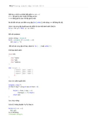 Phong Cach Lap Trinh C Pdf
