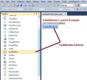 LinkButton Control In ASP Net C