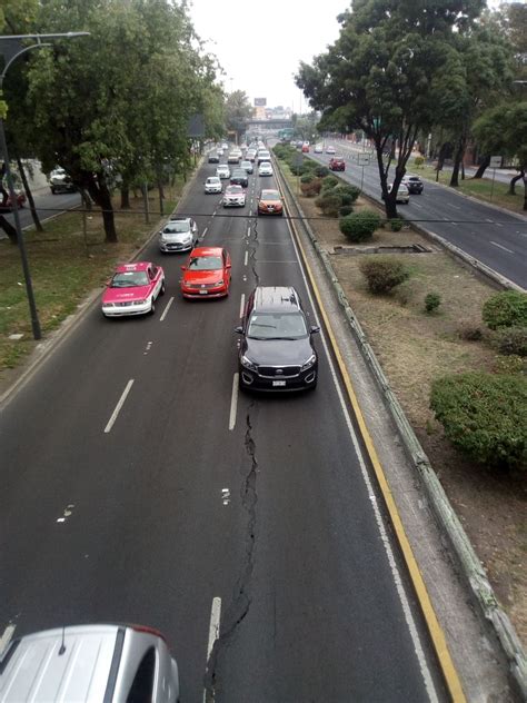 Se Abre Una Grieta Sobre Viaducto Rio De La Piedad Ntcd Noticias