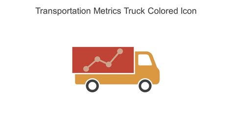 Transportation Metrics Truck Colored Icon In Powerpoint Pptx Png And