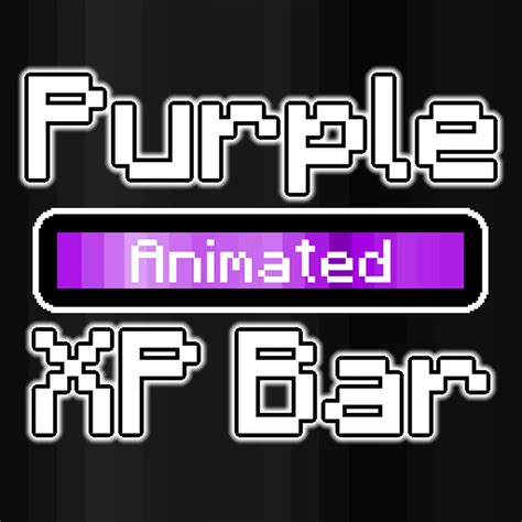 Animated Purple Xp Bar [v1] Minecraft Texture Pack