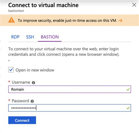 Azure Bastion Connect To Your Azure Vms