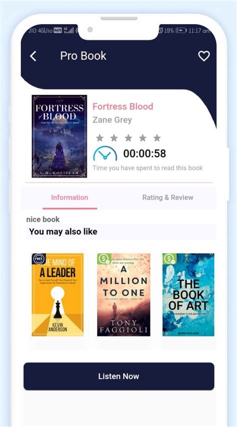 Pro Book Flutter App By Lpktechnosoft Codester