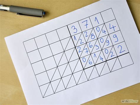 Método Da Caixa Para Multiplicar Números Grandes
