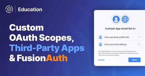 1871 On Linkedin Custom Oauth Scopes Third Party Applications And Fusionauth