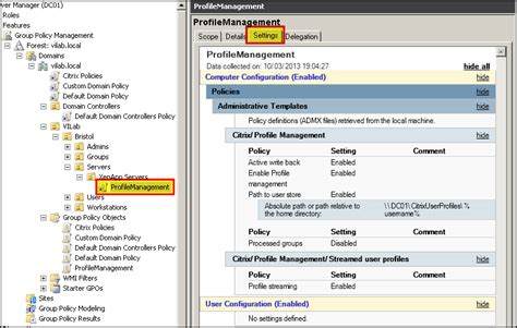 Install And Configure Profile Management For Citrix Xenapp 6 5 Virtually Impossible