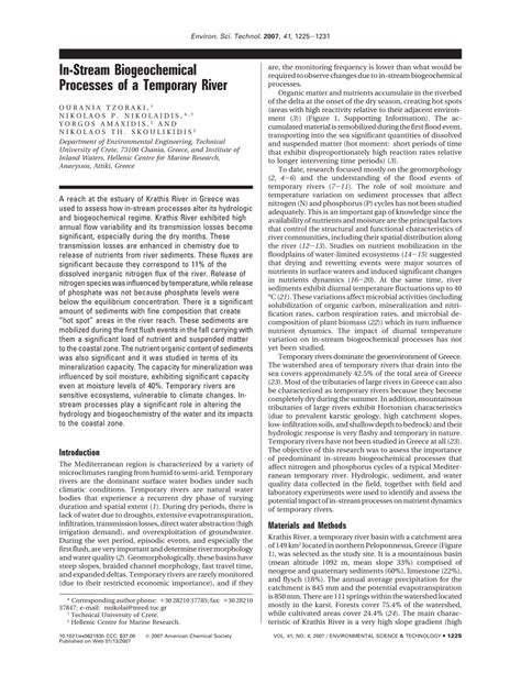 Pdf A Generalized Framework For Modeling The Hydrologic And Biogeochemical Response Of A