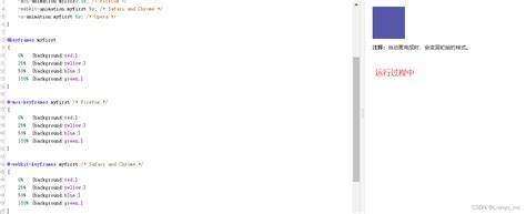 Css3动画基础css3动画 W3c Csdn博客