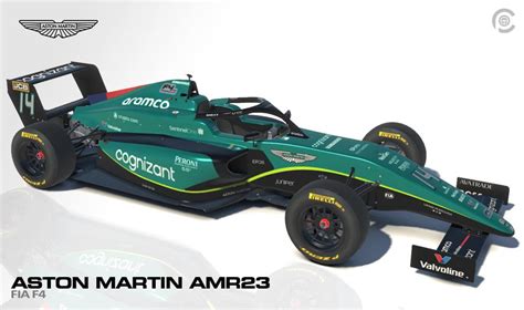 Aston Martin Amr23 F1 2023 Livery For F4 By Paul R Chaloner Trading