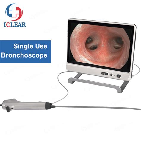Single Use Endoscope Disposable Single Use Flexible Video Bronchoscope Single Use Bronchoscope