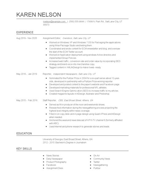 What Does An Assignment Editor Do Zippia