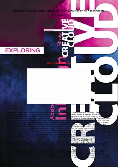 DOWNLOAD PDF Exploring Adobe InDesign Creative Cloud Stay Current With Adobe Creative Cloud