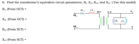 Solved Find The Transformer S Equivalent Circuit Chegg Com