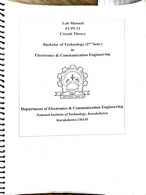 Basic Electronics Lab Manual Scan 10 Jan 2024 Pdf
