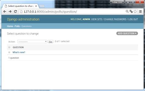 Django快速入门 数据库模型 Django教程