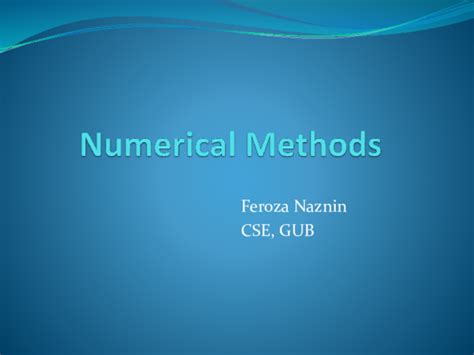 ppt lect 1 ch chapra 1 3 4