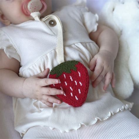 Strawberry Pacifier Etsy