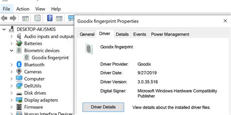 ‎xps 7390 2 In 1 Fingerprint Goodix Reader Doesnt Work Dell Technologies