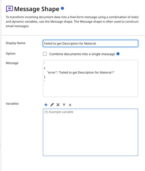 Boomi Create Xml Or Json Document Through Message Shape