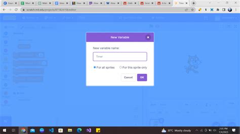 Create A Timer In Scratch