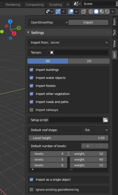 Documentation Vvoovv Blender Osm Wiki GitHub