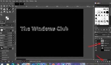 How To Add Neon Glow Effect Text In GIMP