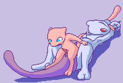 Animated Mewtwo