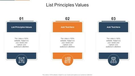 Values Principles List PowerPoint Presentation And Slides PPT PowerPoint SlideTeam