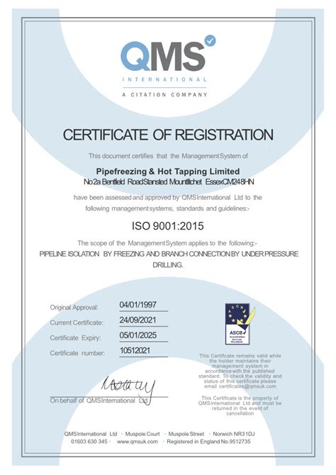Qms Iso 9001 2015 Certificate Phl