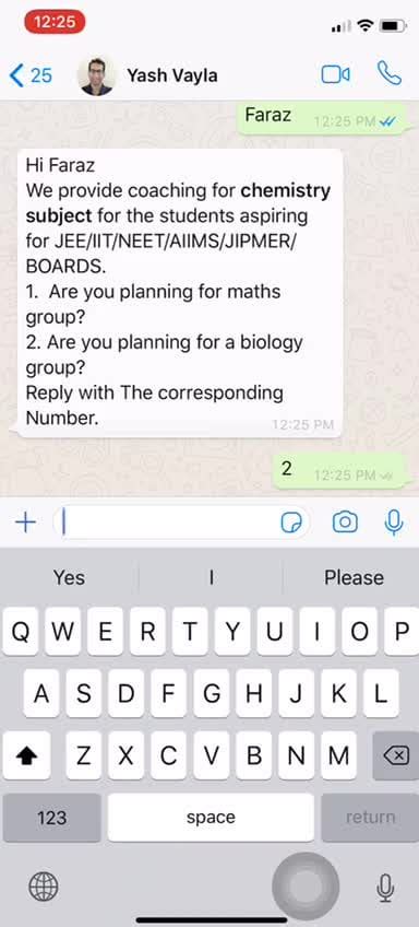 create whatsapp bot with auto reply by dbfaraz fiverr