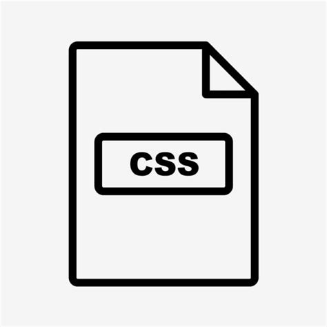Css Vector Hd Images Vector Css Icon Css Icons Css Document Png
