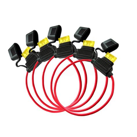 Inline Mini Fuse Holder With 5a 10a 15a 20a 25a 30a 35a 40a Fuse Suppliers Manufacturers