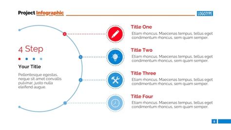 Premium Vector Semicircle Chart Slide Template