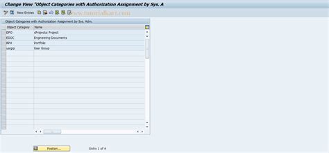 Acoadminotype Sap Tcode Object Category For Authorization Admin Transaction Code