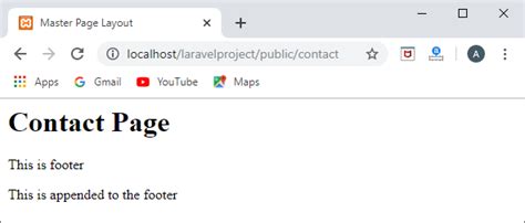Laravel Template Inheritance Online Tutorials Library List