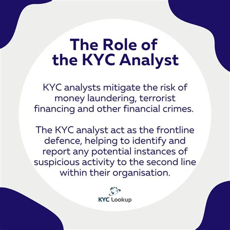 Kyc Analysts Key Defenders Against Financial Crime Kyc Lookup Posted On The Topic Linkedin