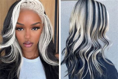 Black And White Hair Color Ideas