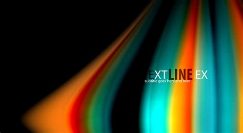 검은 배경에 초록 물결 라인 유체 레인 보우 스타일 컬러 줄무늬 프레 젠 테이 션 애플 리 케이 션 배경 배너 또는 포스터에 대