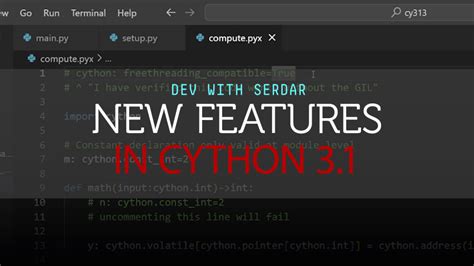Exploring New Features In Cython 31 Infoworld