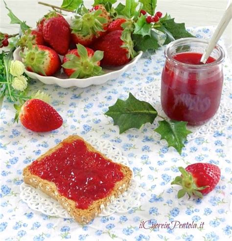 Marmellata Di Fragole Ricetta Marmellata Di Fragole Fatta In Casa